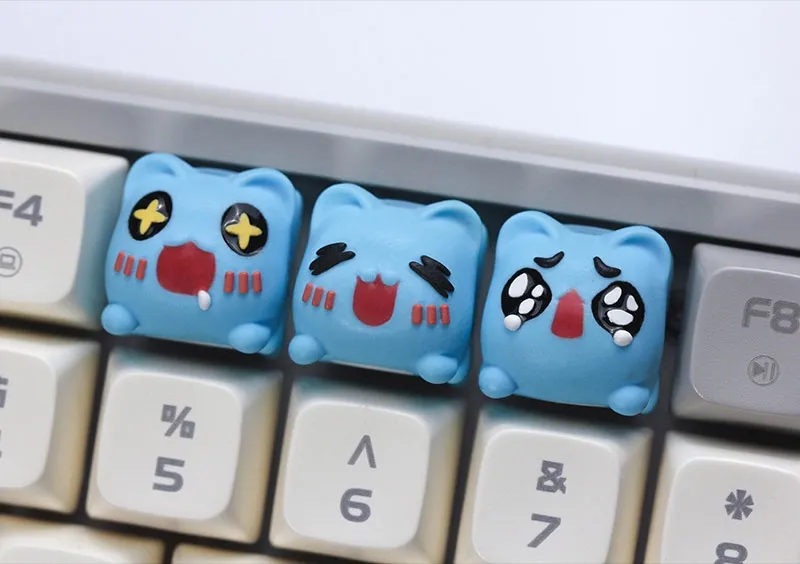 Cartoon Keycaps - Kawaii Keycaps | Cute Cartoon Keycap Designs