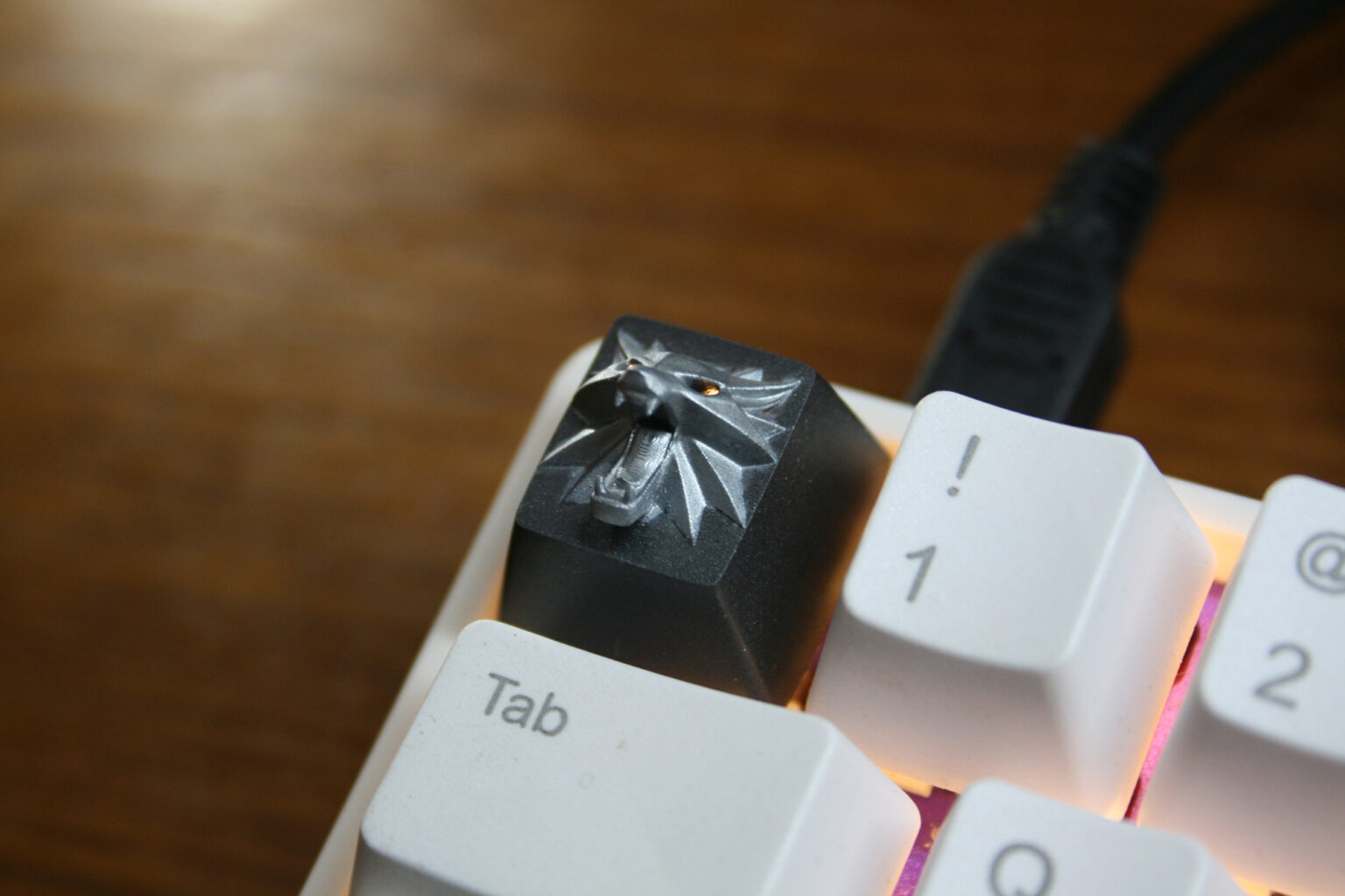 Geralt's Witcher Medallion: Add Fantasy Accessory | Kawaiikeycaps