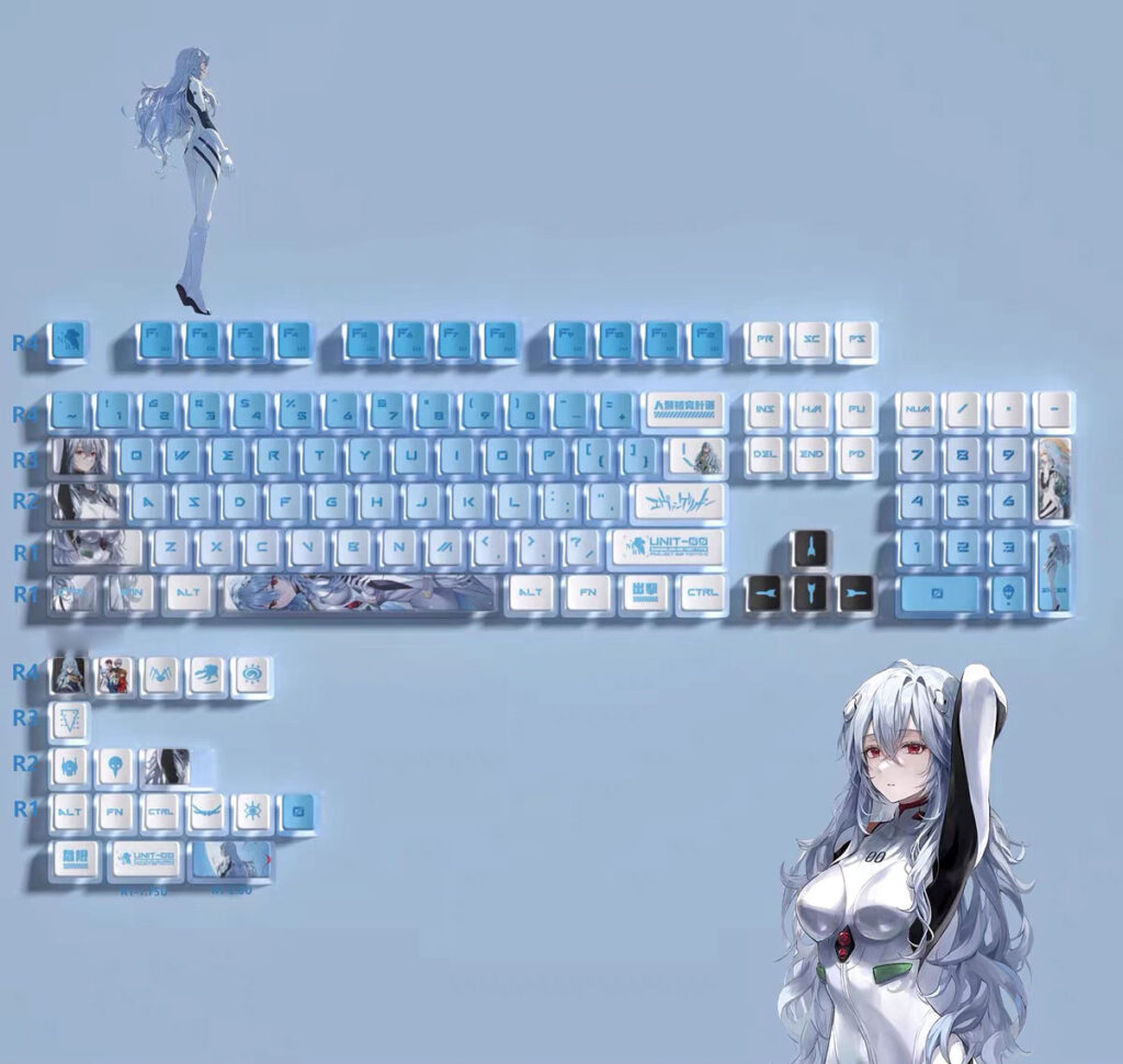 Keycap Set - Kawaii Keycaps | Unique Keycaps Set