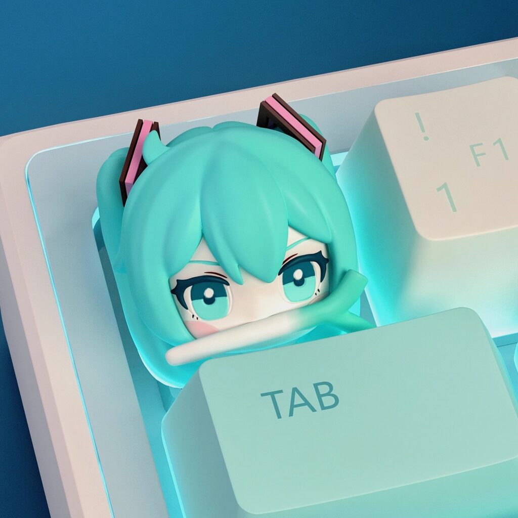Anime Keycaps - Kawaii Keycaps | Popular Anime Keycap Designs