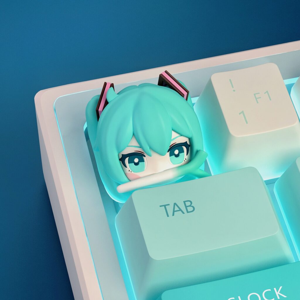 Anime Keycaps - Kawaii Keycaps | Popular Anime Keycap Designs