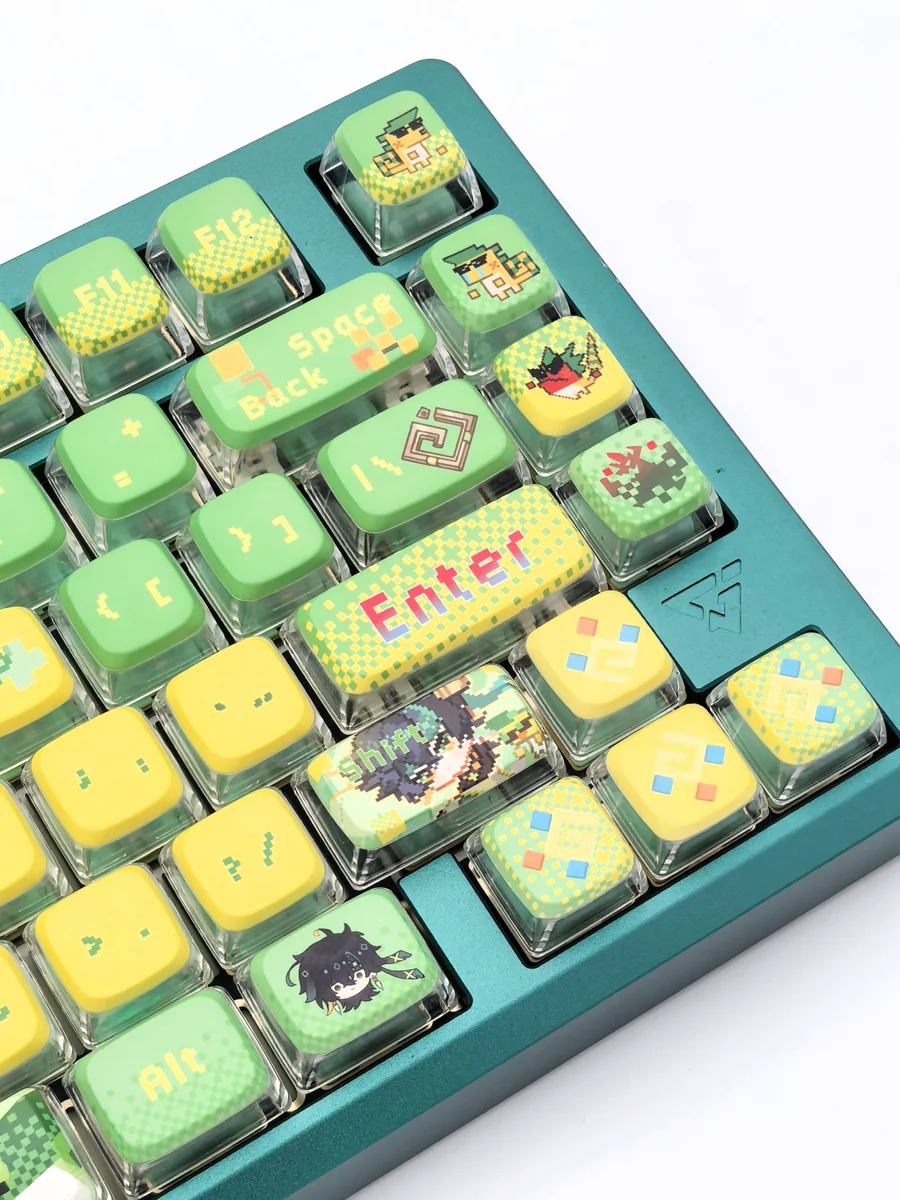 Genshin Impact Keycap Set | Kinich Keyboard Set