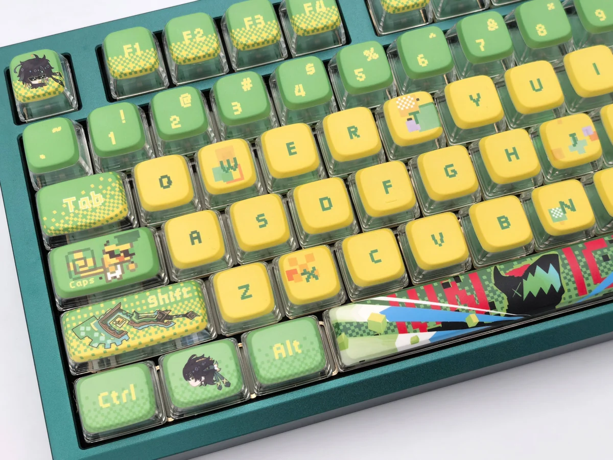 Genshin Impact Keycap Set | Kinich Keyboard Set