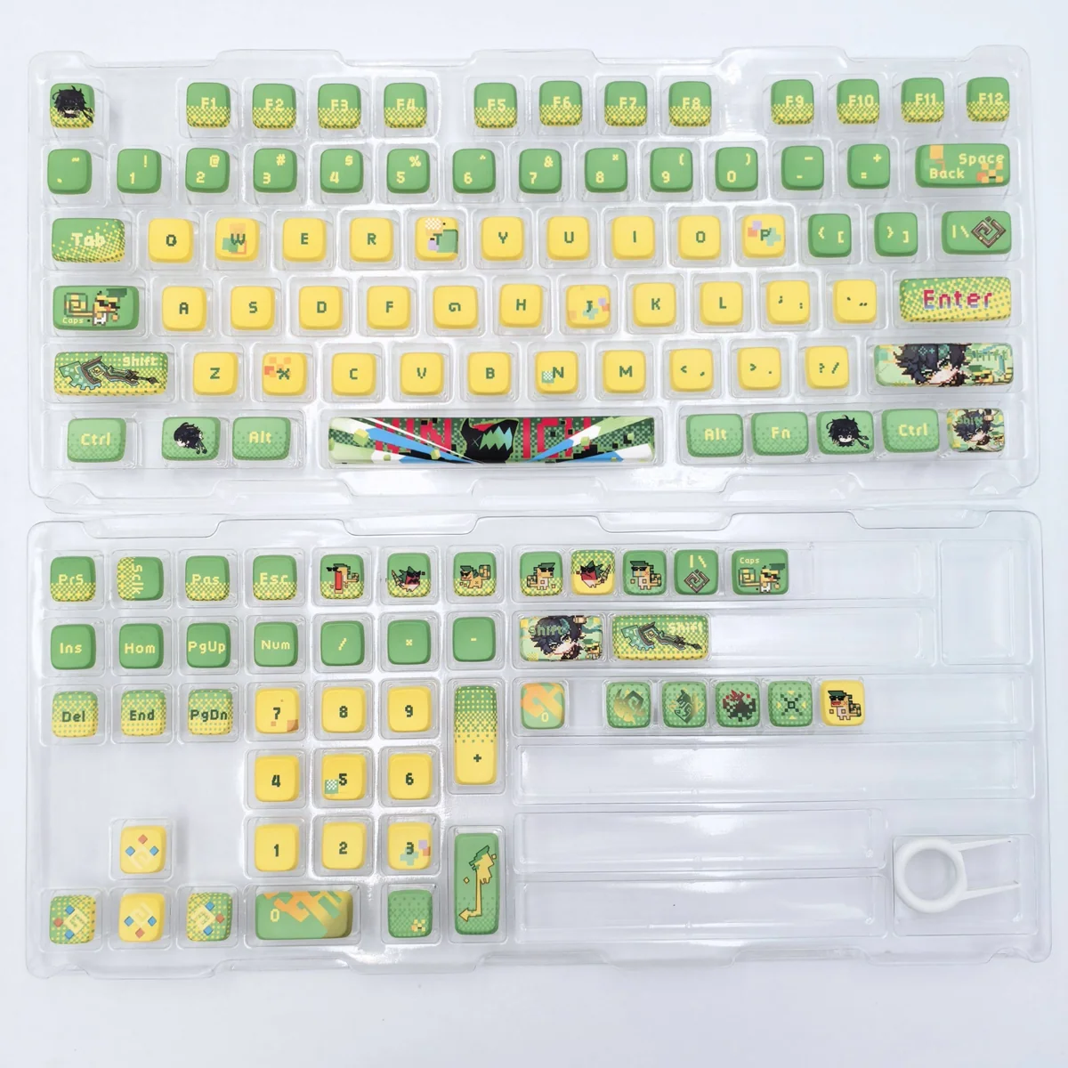 Genshin Impact Keycap Set | Kinich Keyboard Set