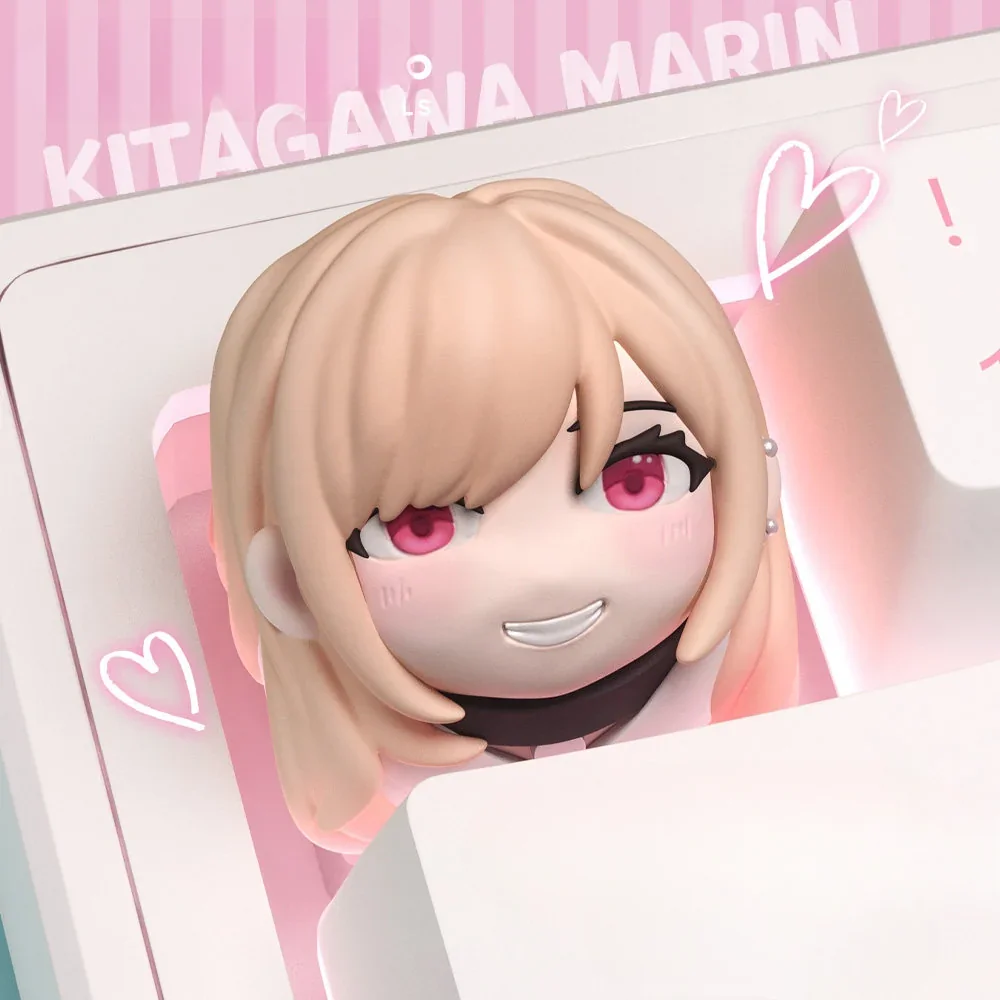 Marin Kitagawa Keycap: Cute Anime Personalization Setup