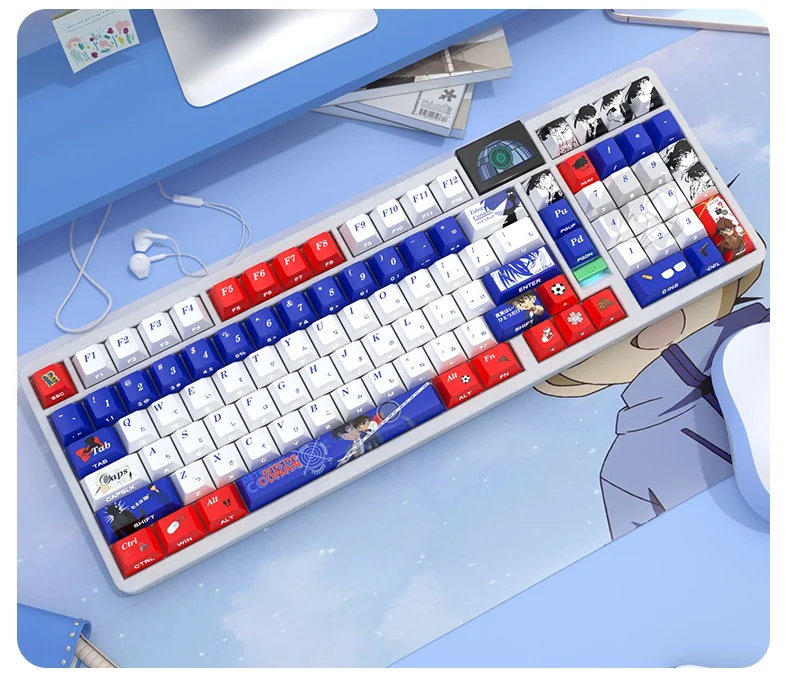 Detective Conan Keycap Set | Iconic Side-Printed