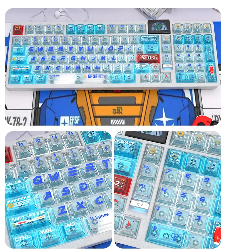 Gundam Keycap Set | RX-78-2 Mecha Fans