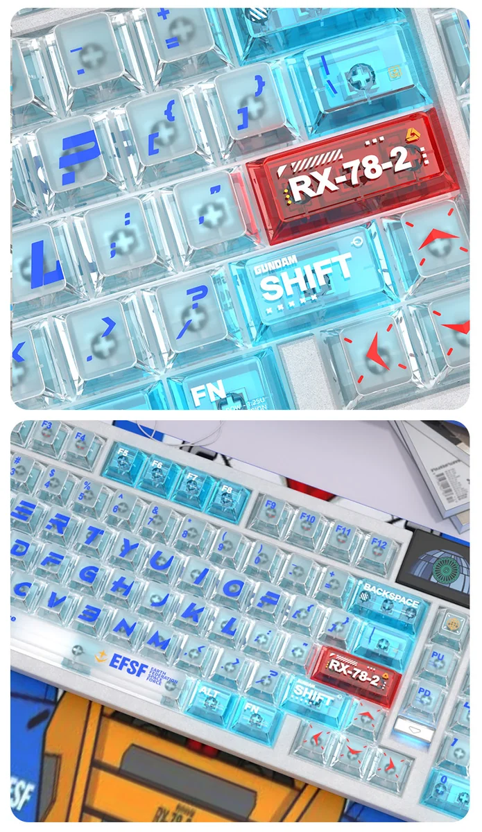 Gundam Keycap Set | RX-78-2 Mecha Fans