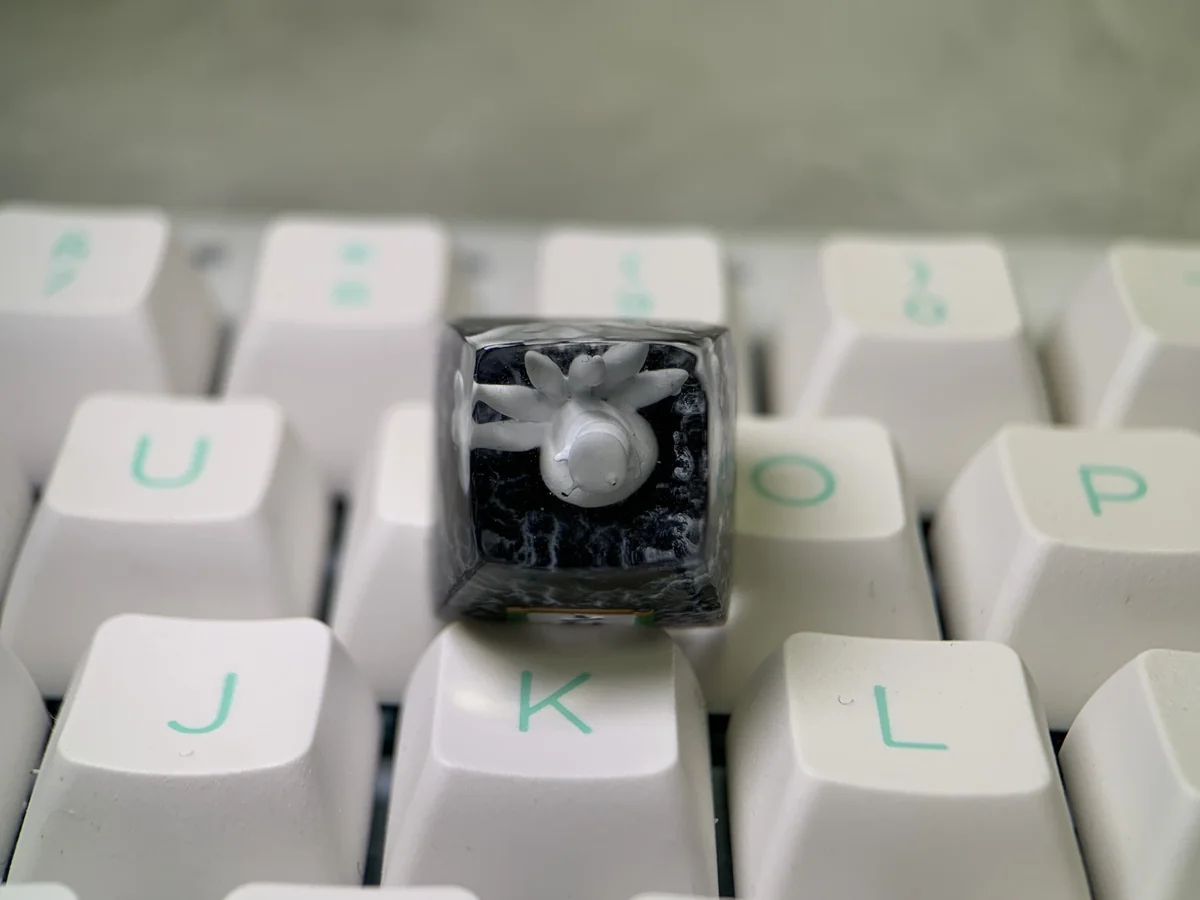 Naruto Artisan Keycap - Six-Tails Saiken Handcrafted Art