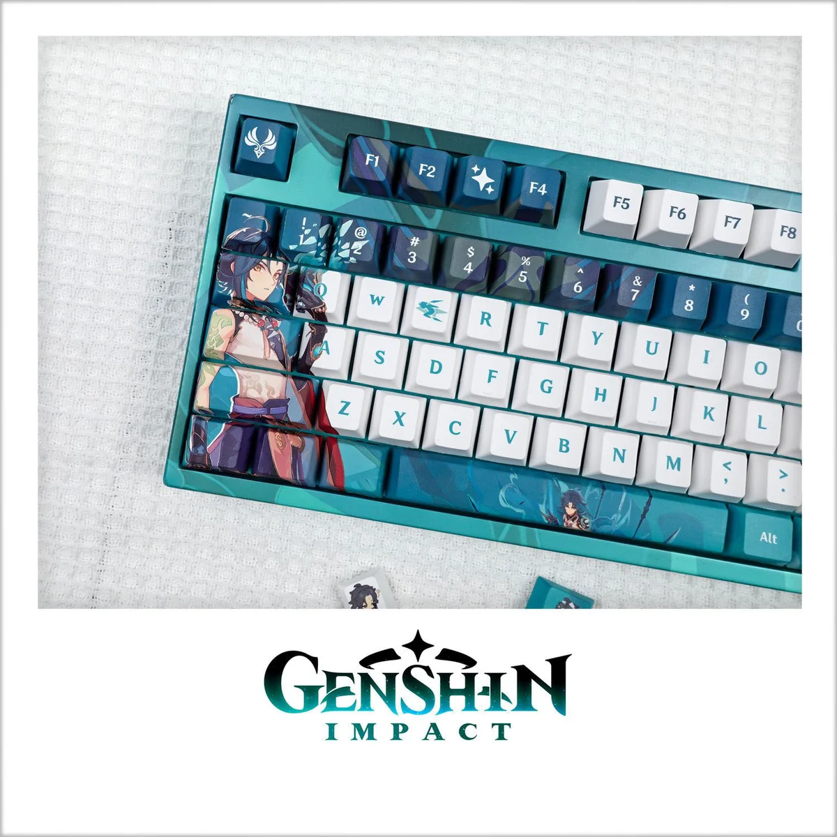 Genshin Impact Keycap Set | Embody Xiao's Spirit