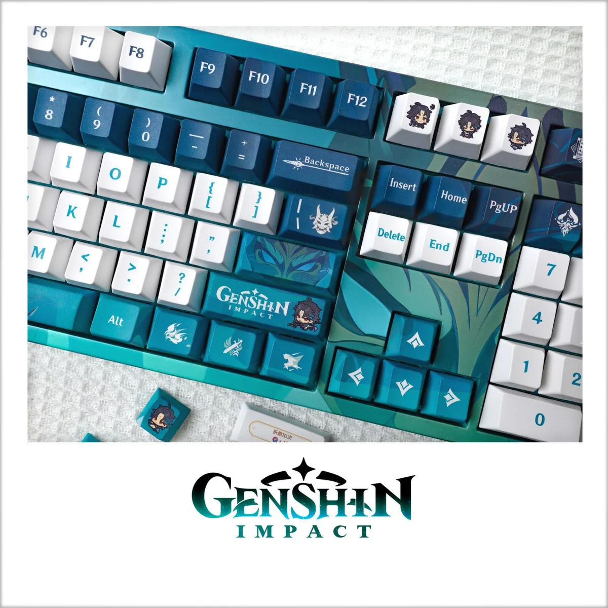 Genshin Impact Keycap Set | Embody Xiao's Spirit