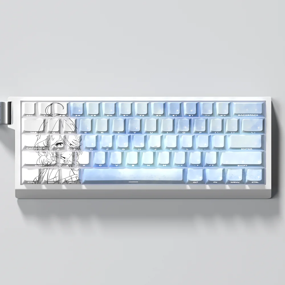Iconic Furina Cherry Keycap Set | Premium PBT Anime