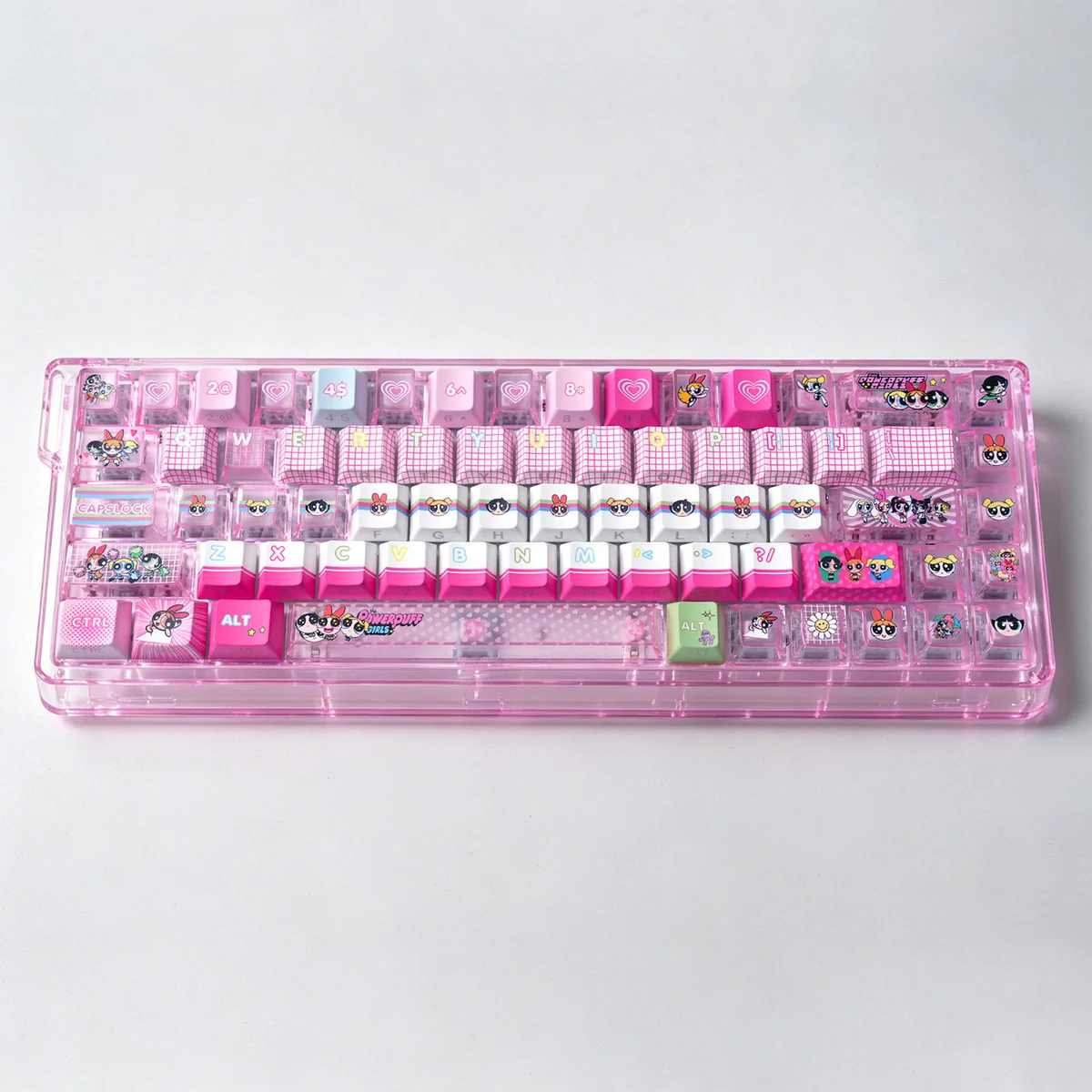 The Powerpuff Girls Keycap Set | Relive Childhood Heroism